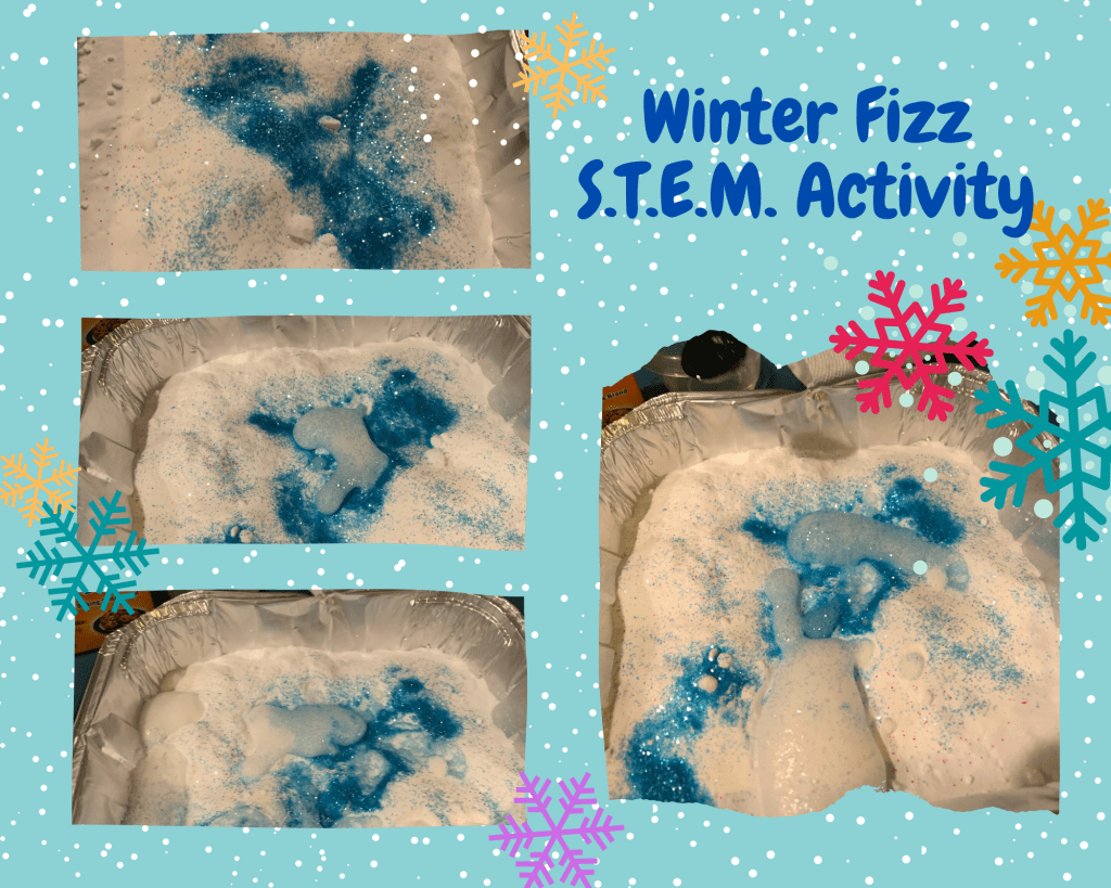 Winter Fizz STEM Activity -Imaginations Running Wild-